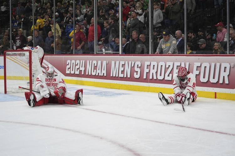 Tristan Broz scores overtime winner as Denver beats Boston University ...