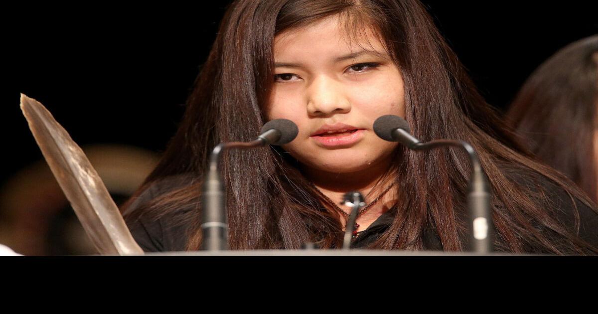 Rinelle Harper delivers emotional plea to Assembly of First Nations
