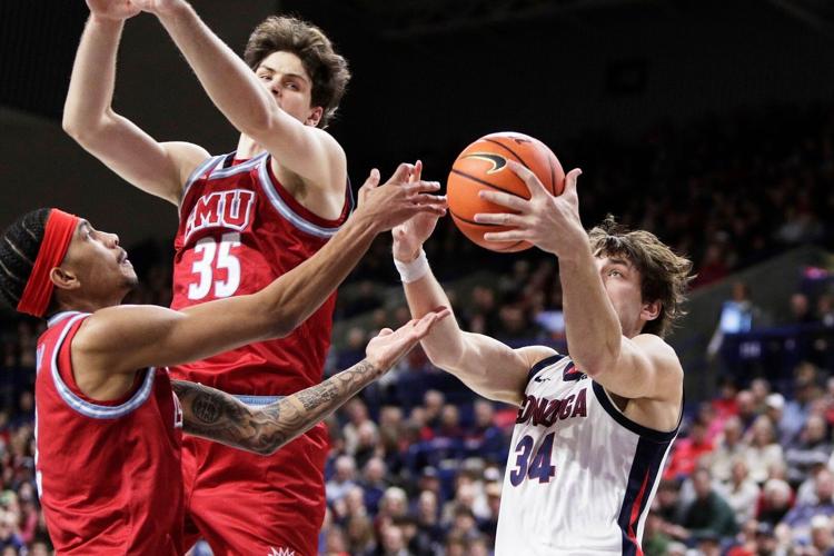 Graham Ike scores 16 points as No. 7 Gonzaga routs Loyola Marymount 82-47