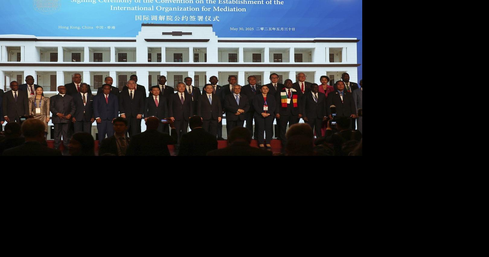 China forms new global mediation group with dozens of countries