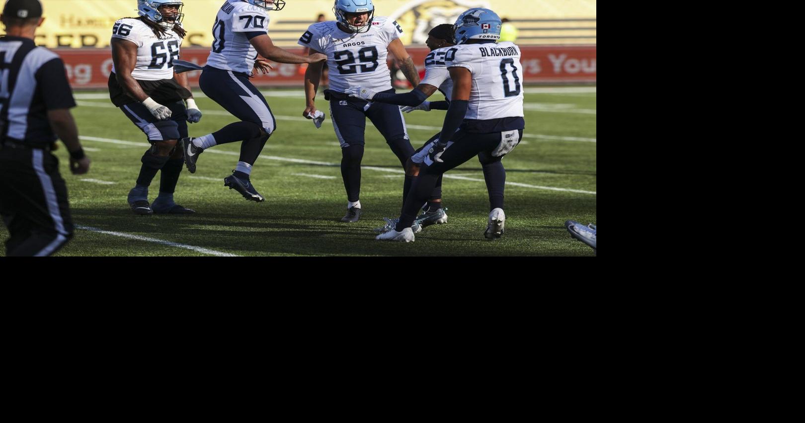 Hajrullahu's game-winning boot caps Argos' wild 35-33 Labour Day win ...
