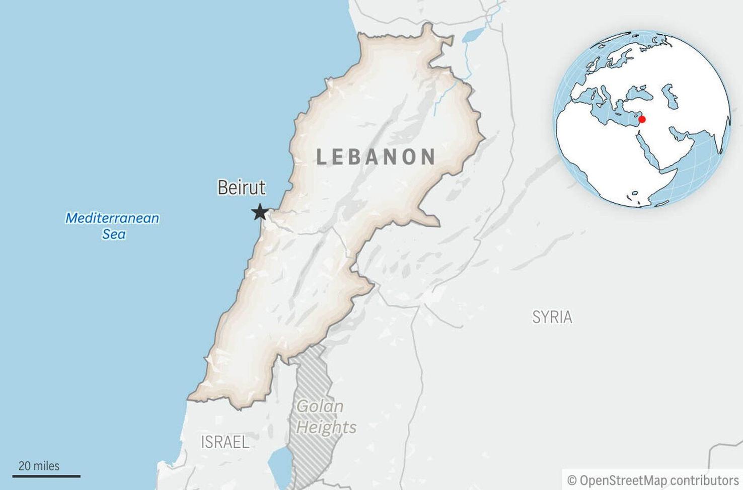 Israel strikes multiple sites in Lebanon ahead of a key disarmament meeting