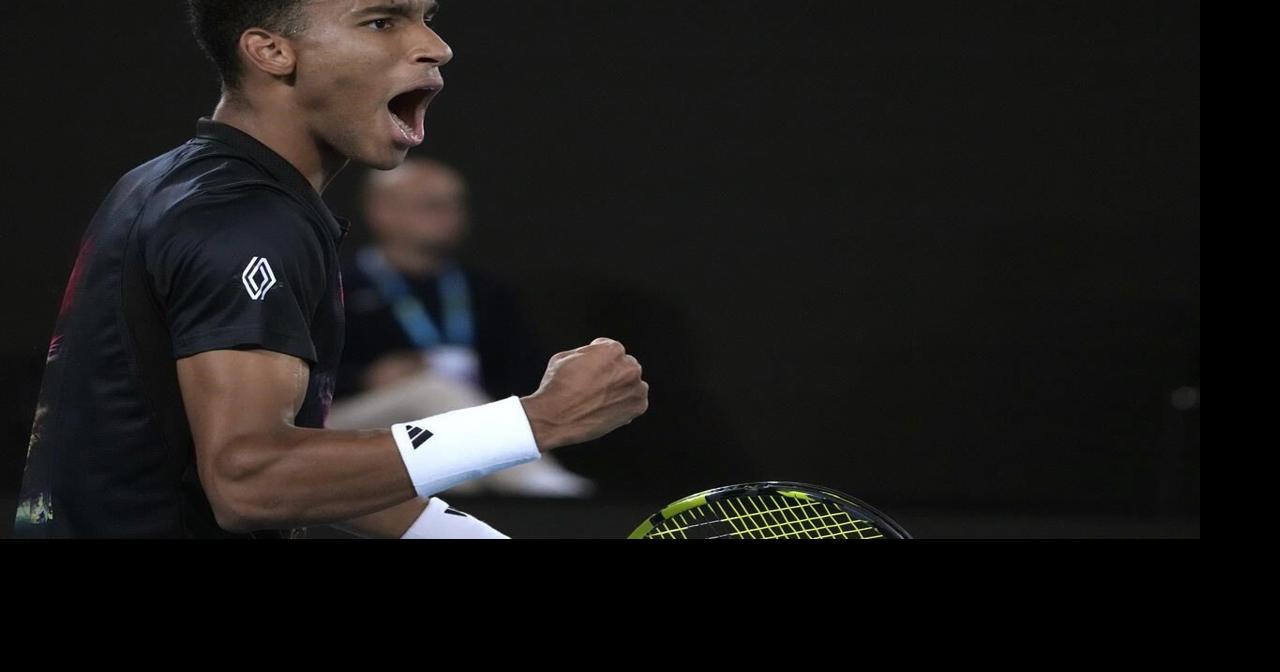 Auger-Aliassime digs deep for major comeback at Aussie Open