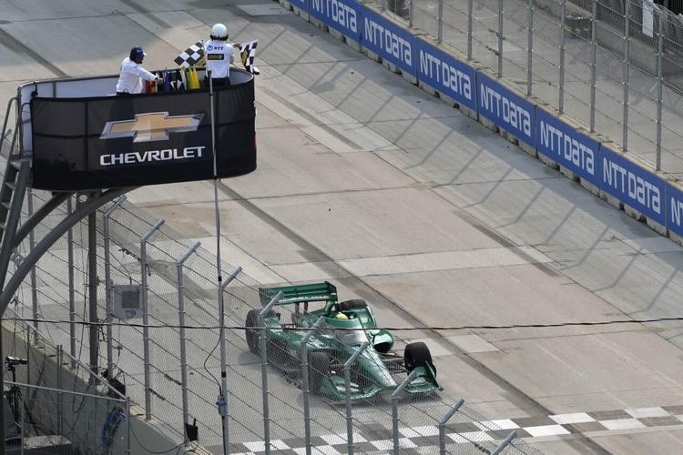 Alex Palou wins Detroit Grand Prix in IndyCar’s return to downtown track