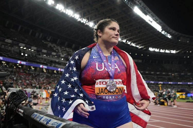 Schilder wins women's shot put at the worlds on the final throw of a ...