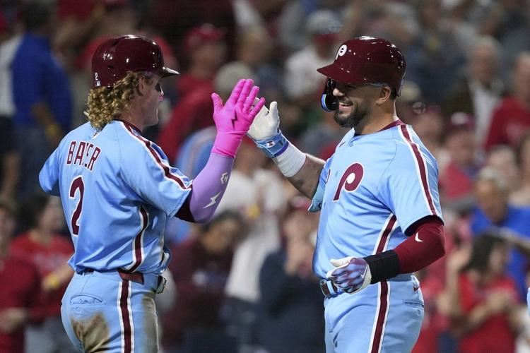Kyle Schwarber has 21st 4-homer game in MLB, drives in Phillies-record ...