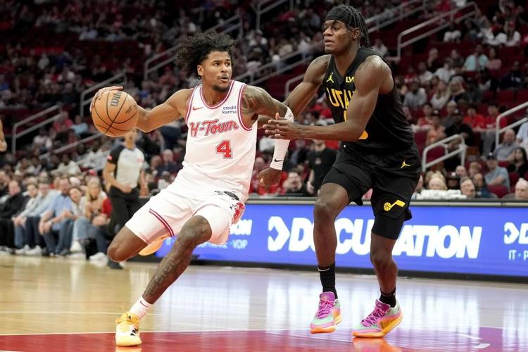 Green scores 41, Rockets beat Jazz 147-119 for eighth straight victory