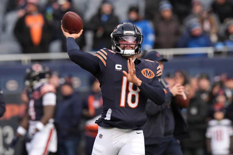 Caleb Williams breaks Bears single-season passing record in loss to Lions