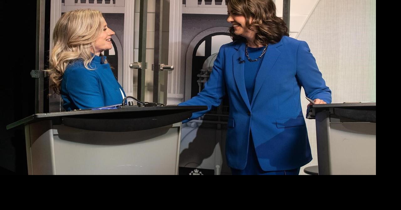 Danielle Smith and Rachel Notley spar in election debate focused on ...
