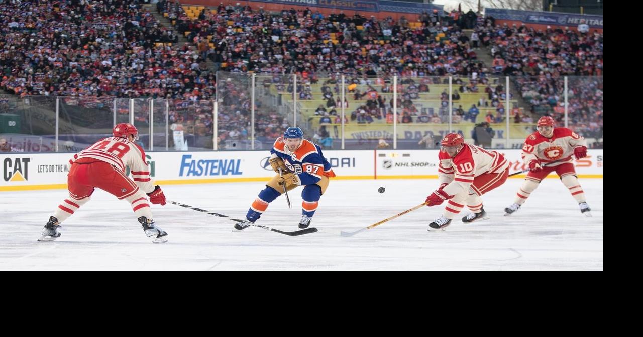 Oilers beat Flames 5-2 at Heritage Classic, snap four-game losing skid