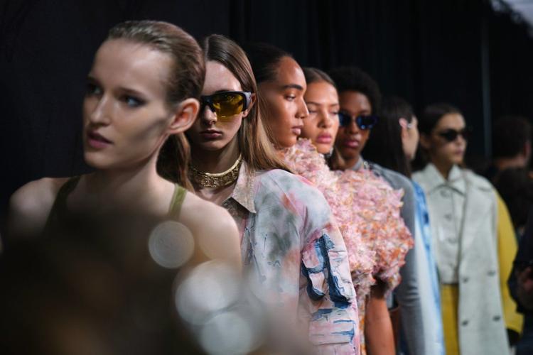 Diesel ditches the runway to present latest collection on models inside ...