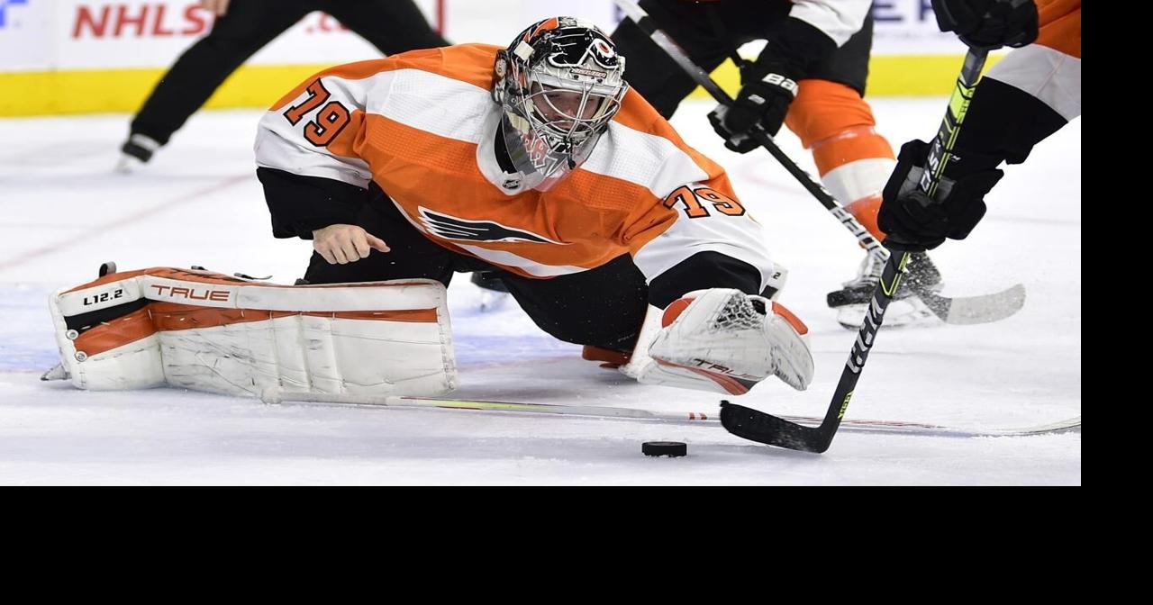 Atkinson’s hat trick leads Flyers to 6-1 victory over Devils