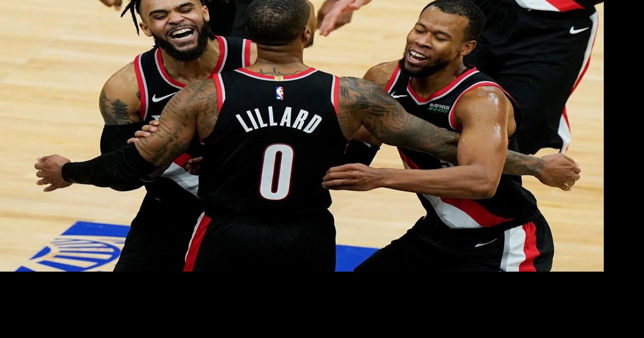 Lillard’s 3-pointer sends Blazers to 123-122 win over Bulls