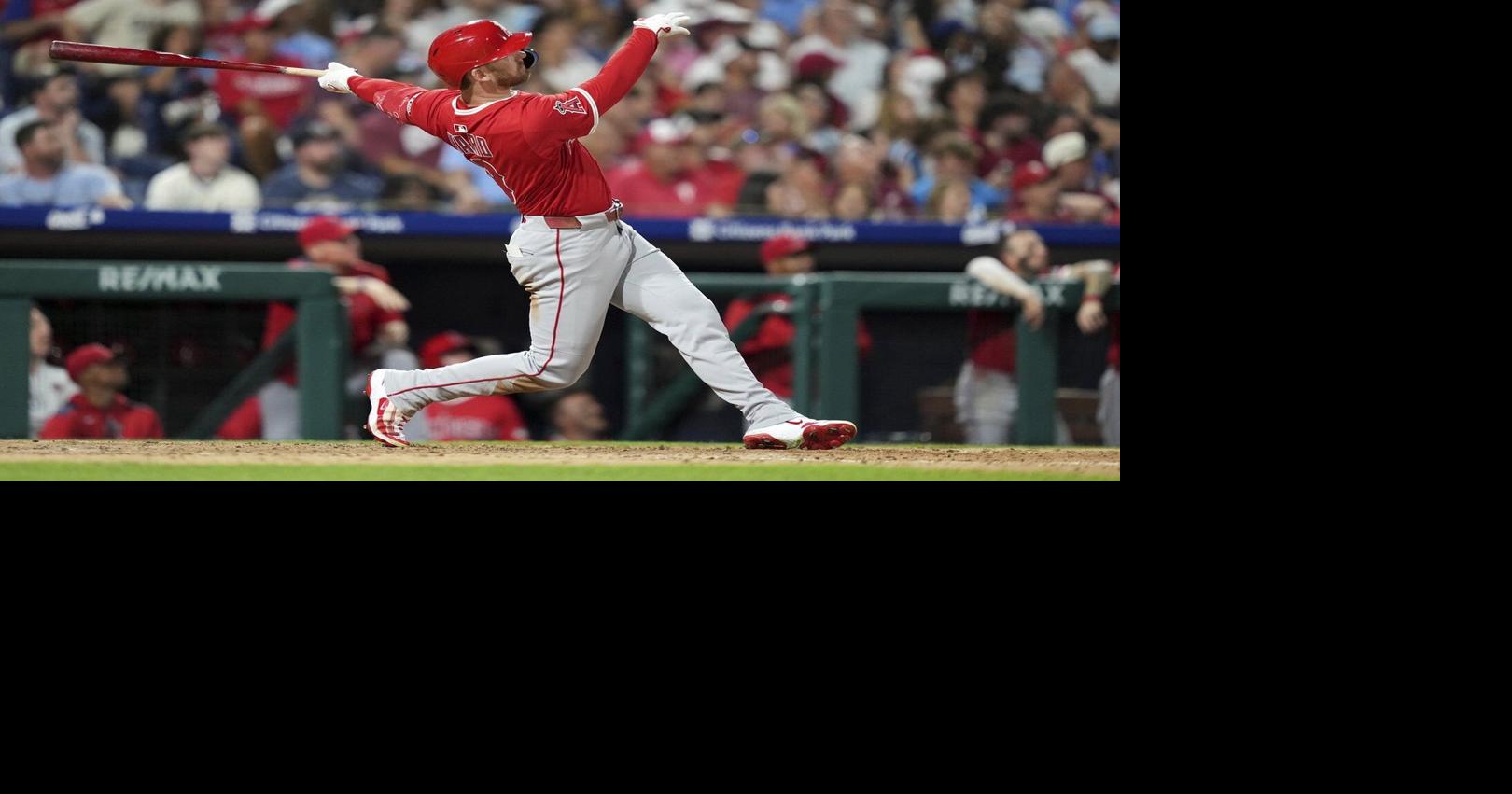 Ward's go-ahead homer leads Angels past Phillies 6-5