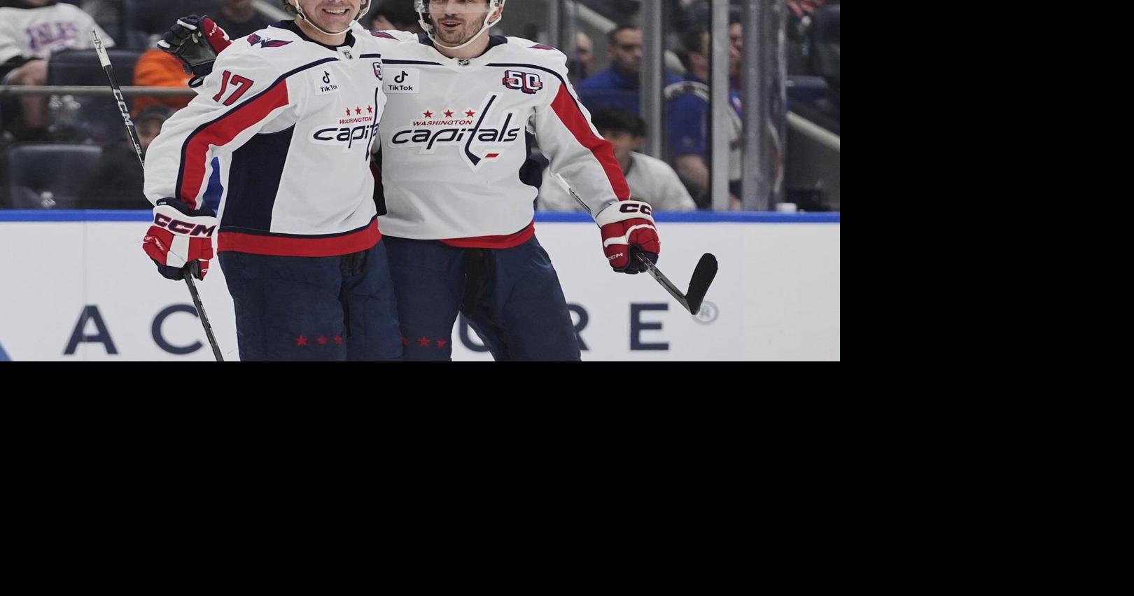 Strome scores 3 times as the Capitals beat the Islanders 3-1