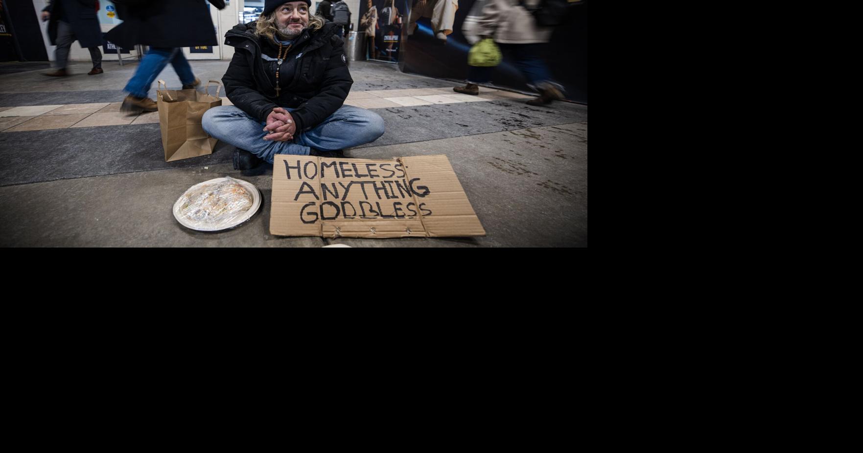 Inside Union as homeless Torontonians shelter from the storm