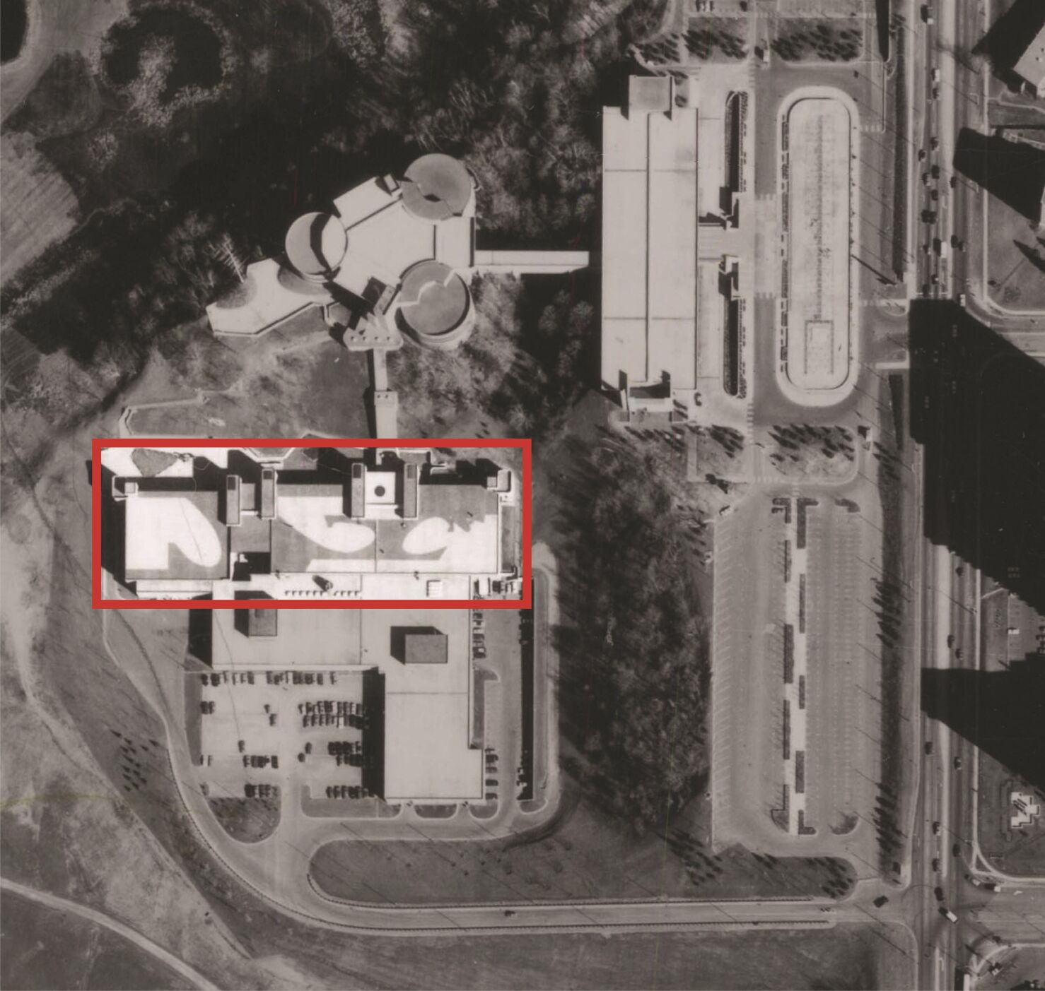 The Ontario Science Centre’s architect hid his name on it