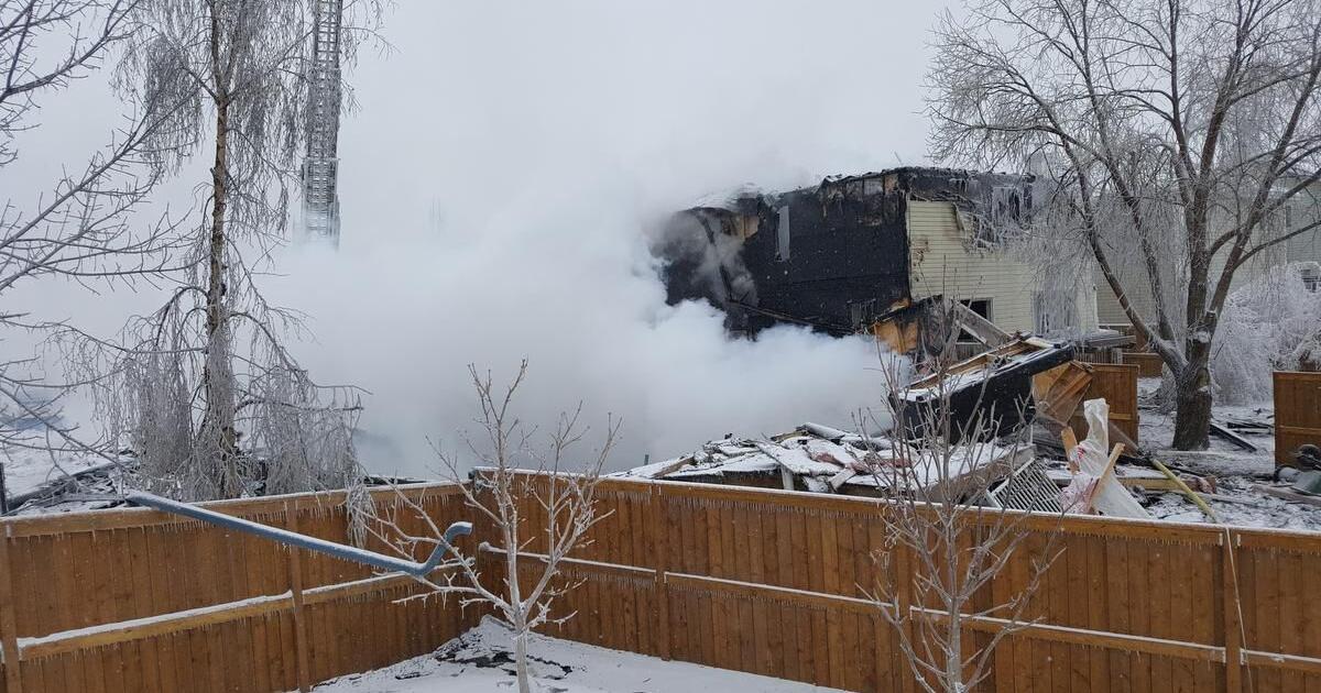 House in Calgary destroyed in fire following apparent explosion ...