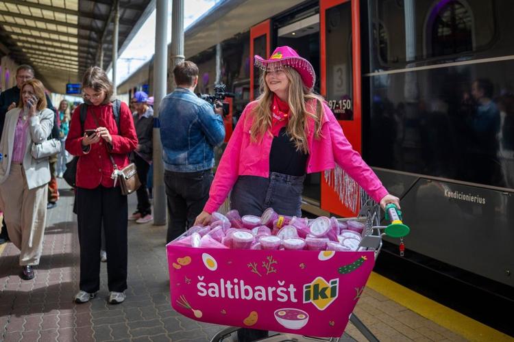 Barbie-pink soup festival brings thousands to party in this historic ...