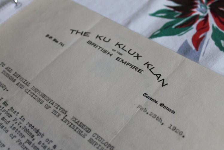 The KKK in Ontario: Found documents tell of Klan activity 90 years ago