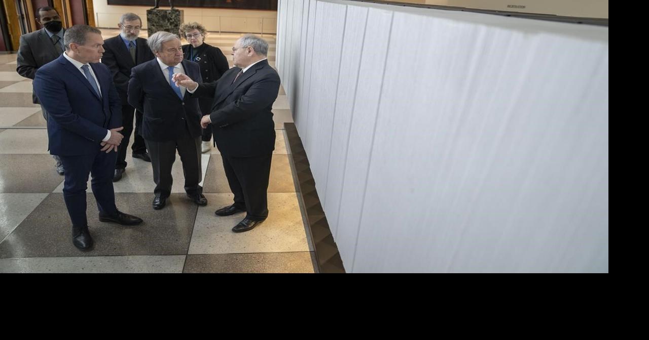 UN chief: Exhibit of Nazi victims is call to fight cruelty