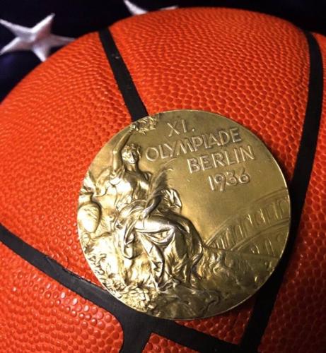 Basketball gold from 1936 Olympics up for auction