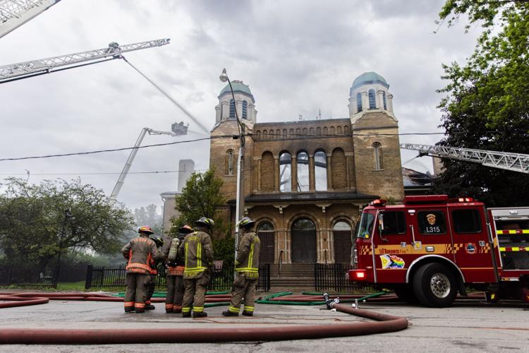 Historical Toronto church engulfed in flames on Sunday