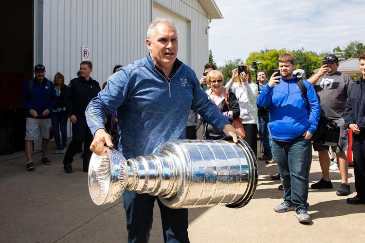 Stanley Cup comes to rural Alberta as Calahoo celebrates Blues coach ...