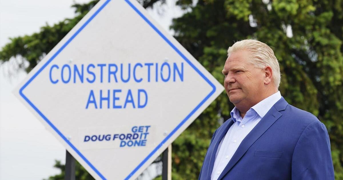 I don’t blame Doug Ford, I blame voters who slept in
