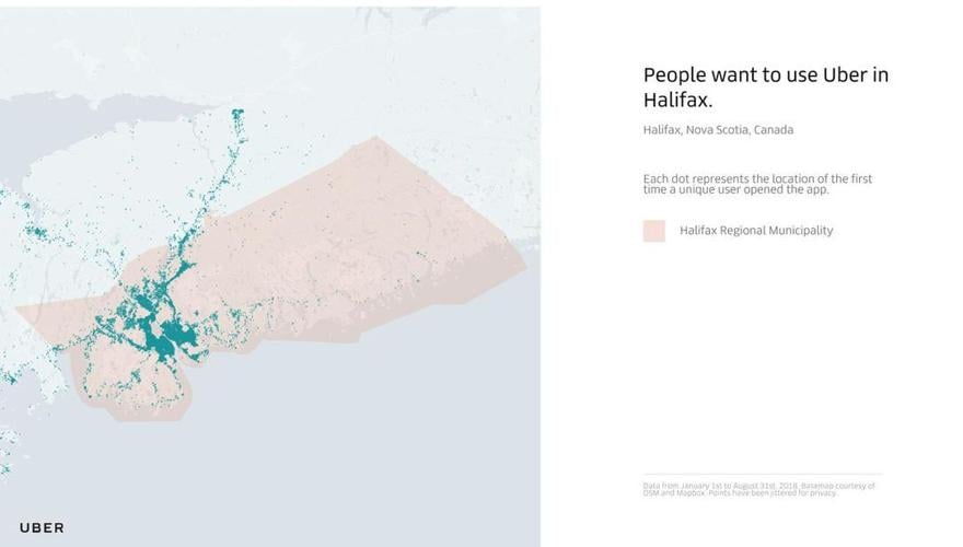 38,000 Uber users opened the app in Halifax, but the service doesn’t ...