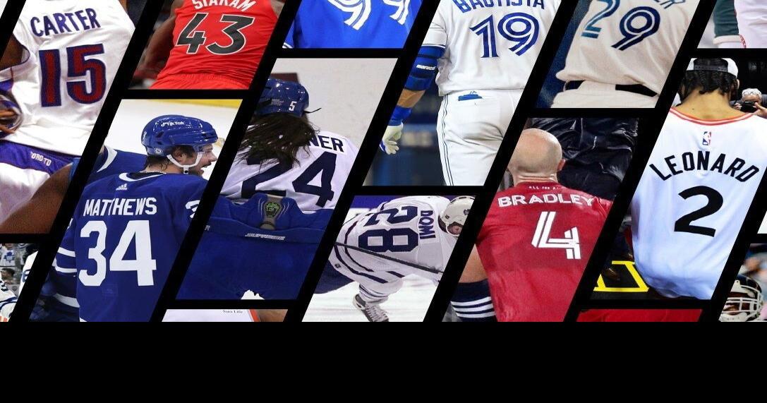 The best Toronto athletes of all-time by jersey number