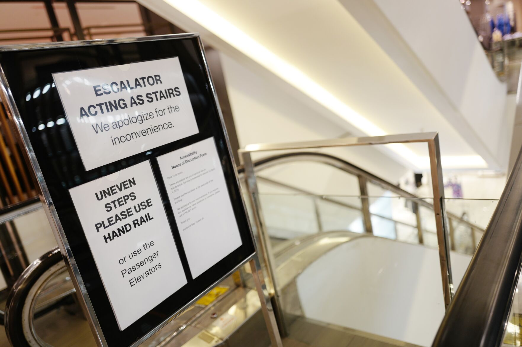 Why Toronto’s retail future may mean taking the stairs