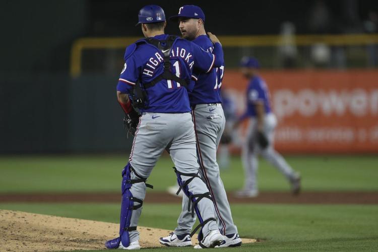 Semien hits 3-run homer, Rangers beat A's 8-5 while Pederson slump reaches 0 for 41