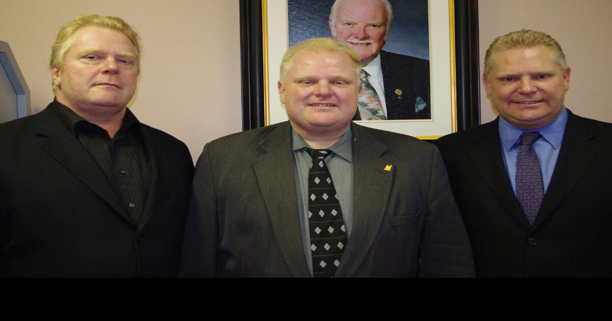 Father of Rob and Doug Ford a lasting influence