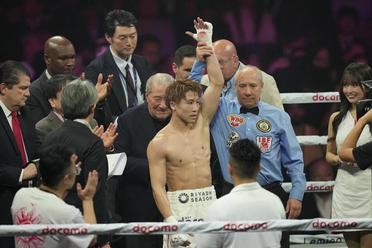 Japanese boxing star Inoue heads to US after big KO. His promoter wants ...