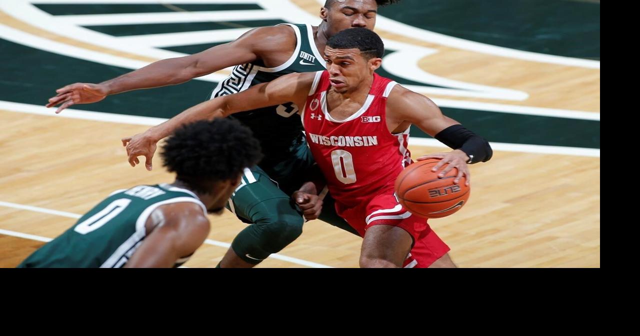 Trice scores 29, No. 9 Wisconsin beats Michigan State 85-76