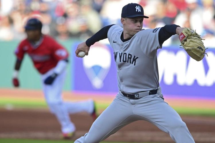 Tanner Bibee settles in after first-pitch homer, Guardians rally to ...