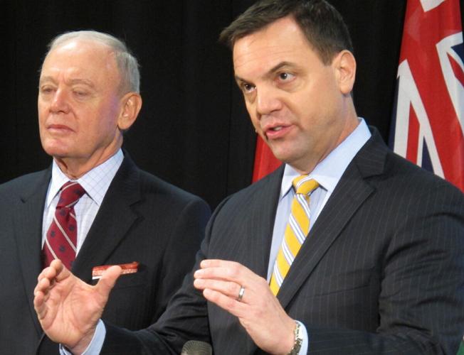 Tory Leader Tim Hudak promises a million jobs over eight years