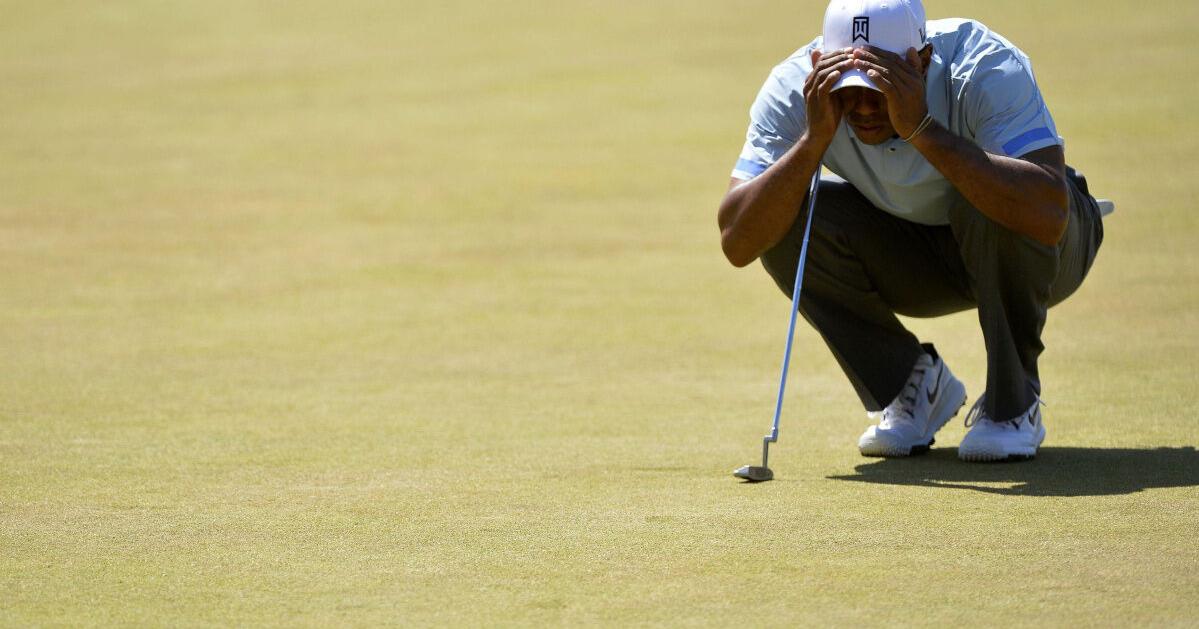 British Open: Tiger in position to pounce