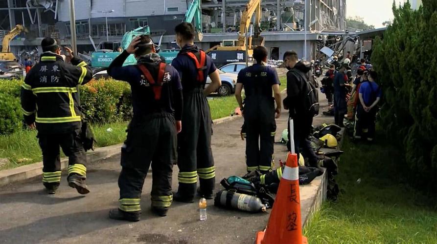 Death toll in Taiwan factory fire lowered to nine, with one missing ...