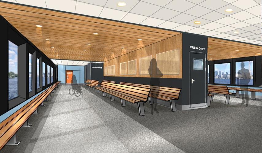 Toronto chooses interior design for new electric ferry fleet