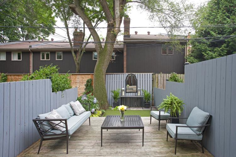 Redeveloping around an existing footprint