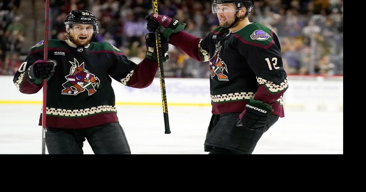 Coyotes beat Panthers 3-1 for 1st win at Mullett Arena