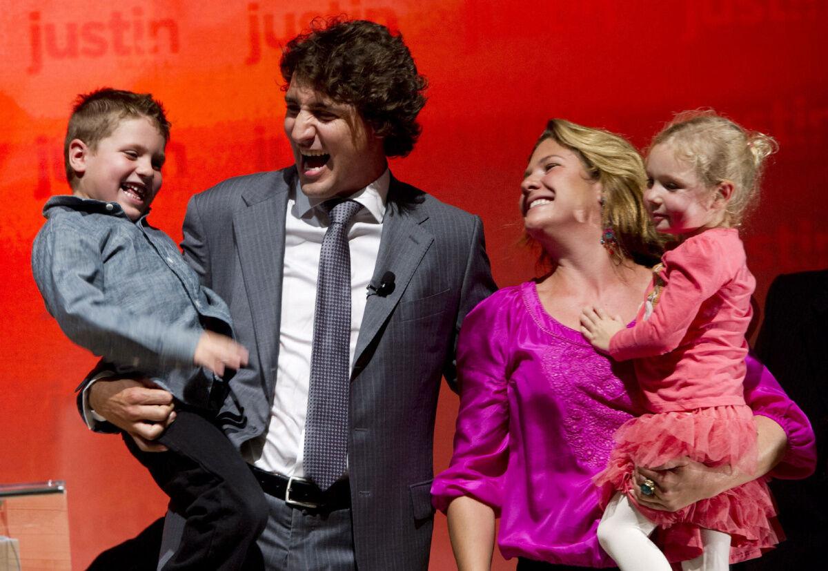 Justin Trudeau announces birth of son Hadrian