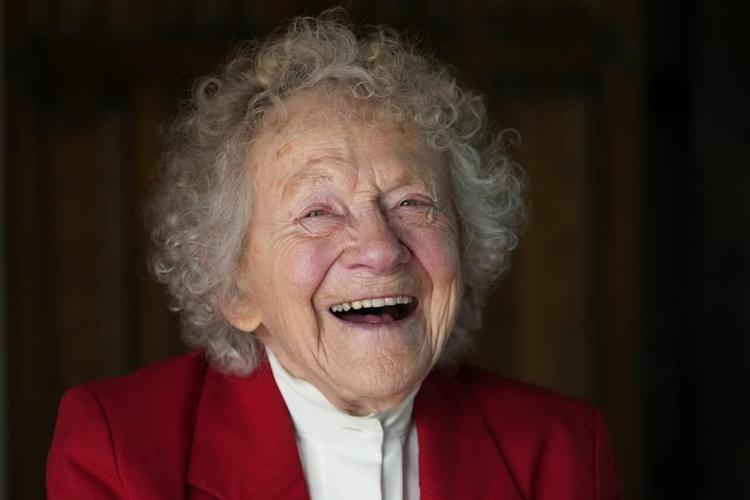 Dorothea Barron watched over men who tested portable harbors for D-Day