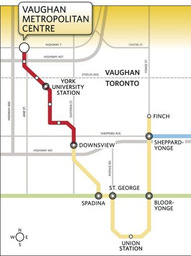 Toronto’s subway brings downtown vision to Vaughan