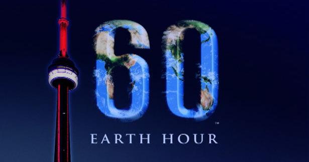 Earth Hour countdown