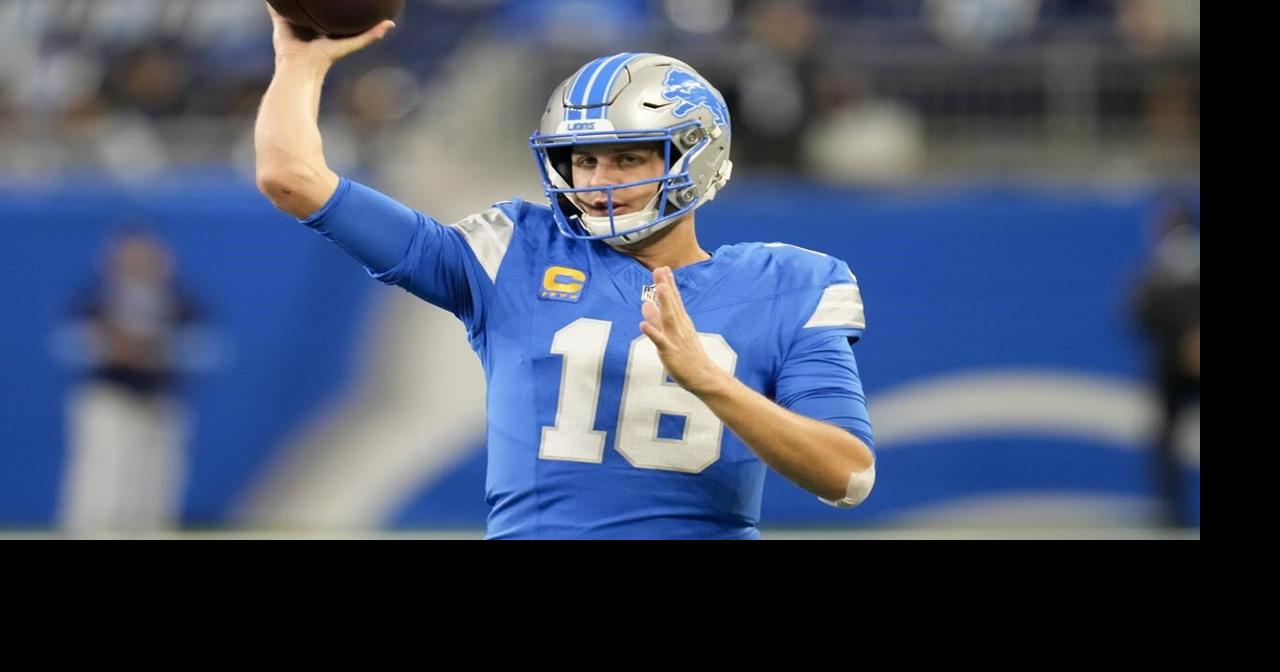Jared Goff throws for 3 TDs and Lions win 5th straight, dominating ...
