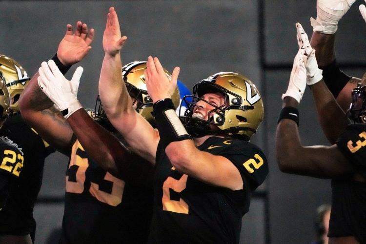 Diego Pavia standing tall leading No. 12 Vanderbilt to historic season