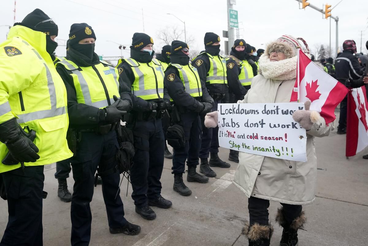 ‘Freedom convoy’ protests Feb. 12 live updates